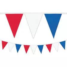 Pennant Banner - Red/White/Blue