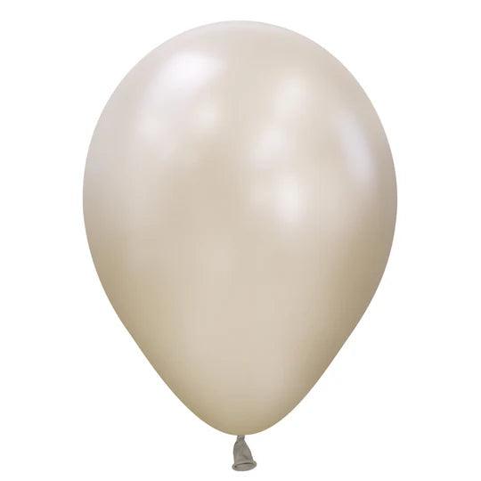 Sempertex Cream Pearl Latex Balloons
