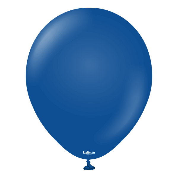 Kalisan Dark Blue Latex Balloons – Elegant Deep Blue