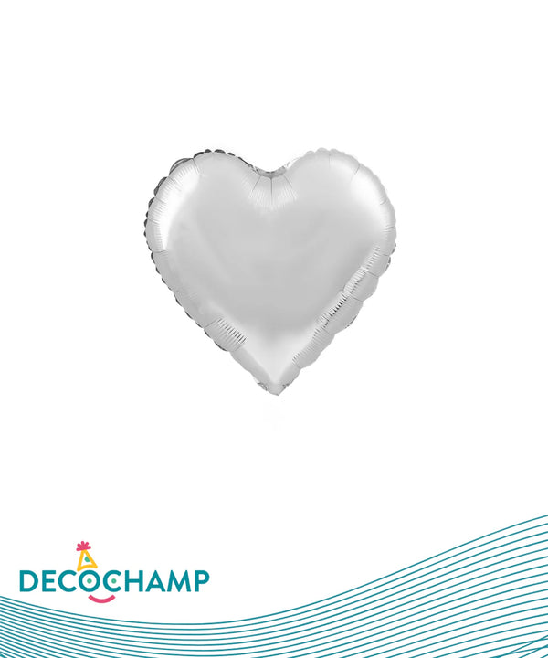 DecoHeart 24″ Silver