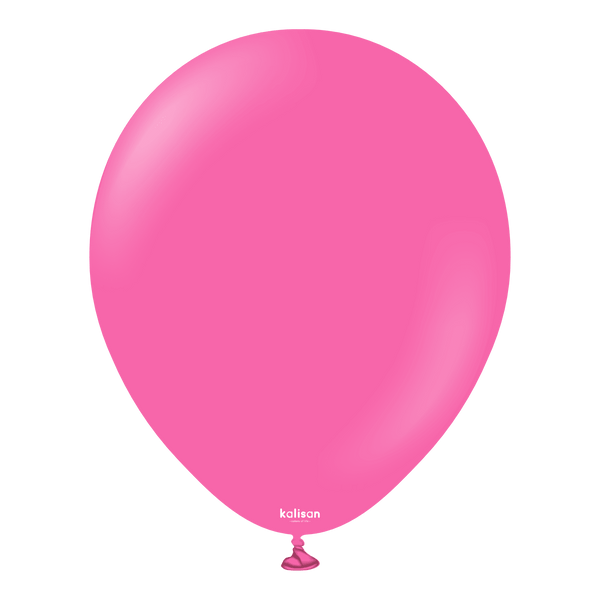 Kalisan Fuchsia Latex Balloons – Bold and Vibrant.