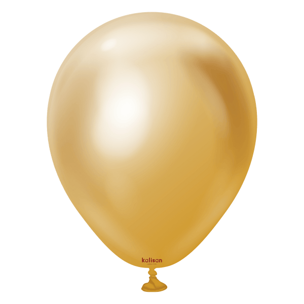 Kalisan Mirror Gold Balloons | Metallic Balloon Decor | PS Helium ...