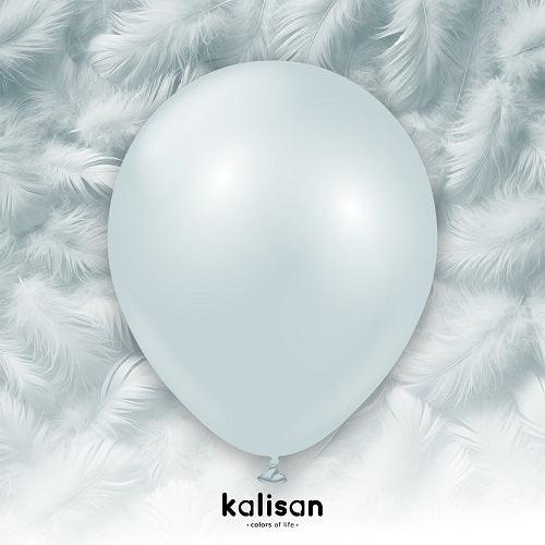 Kalisan Aura Ice Blue Balloons – Textured Frosty Blue in All Sizes