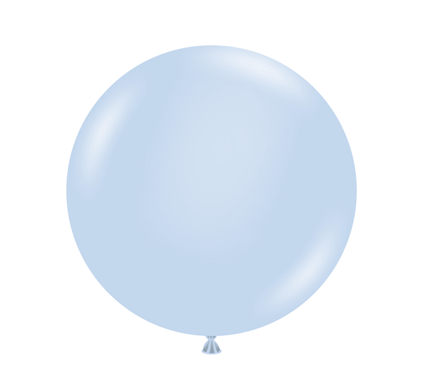 TUFTEX Monet Latex Balloons – Matte Baby Blue for Elegant Designs