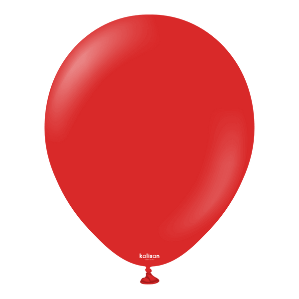 Kalisan Red Latex Balloons – Classic Bold Red in All Sizes
