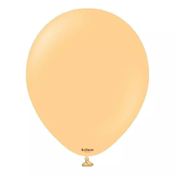 Kalisan Peach Balloons – Soft Pastel Latex Balloons in All Sizes