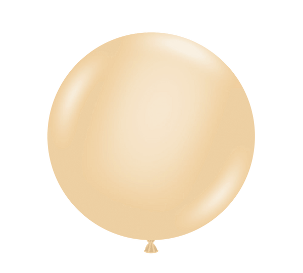 TUFTEX Blush Latex Balloons – Soft, Warm Tone in Multiple Sizes