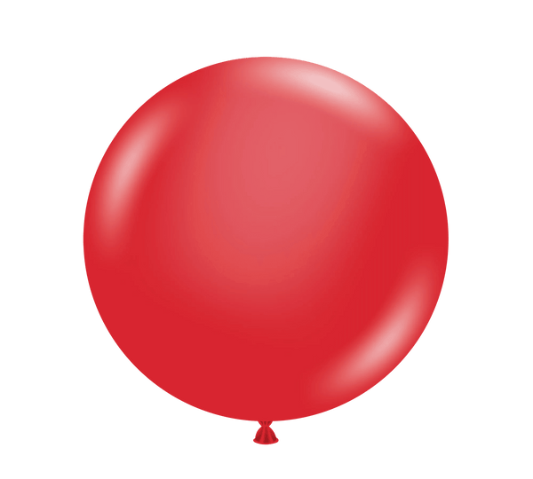 TUFTEX Crystal Red Balloons | Translucent Balloons | PS Helium & Balloons