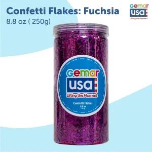 Confetti Jar-Fuchsia Flake