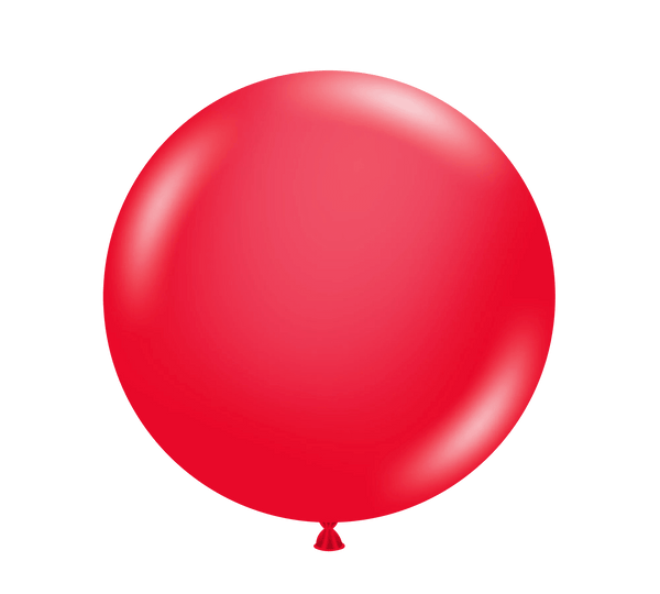 TUFTEX Red Latex Balloons – Bold & Vibrant for Impactful Designs