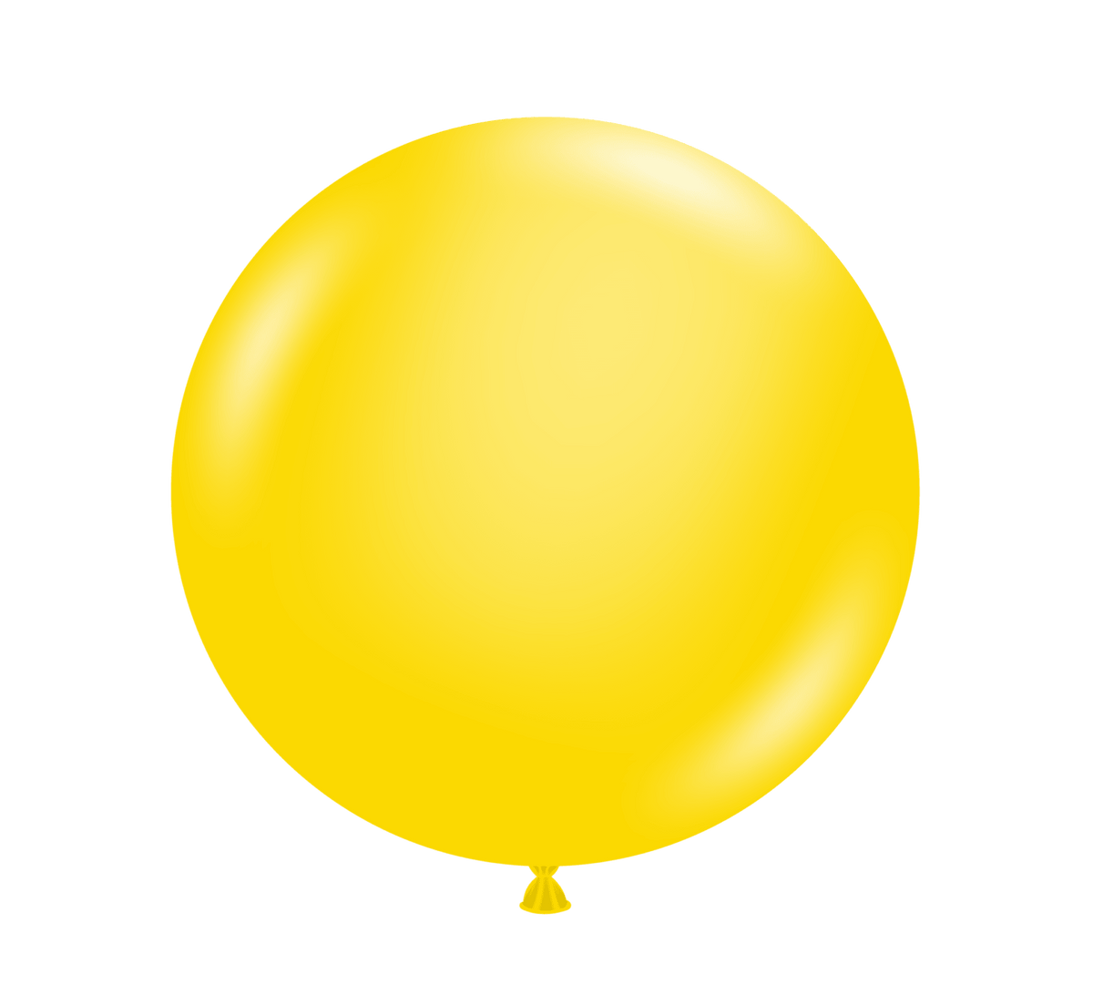 Tuftex Yellow Latex Balloons-Vibrant, Bold & Cheerful Decor